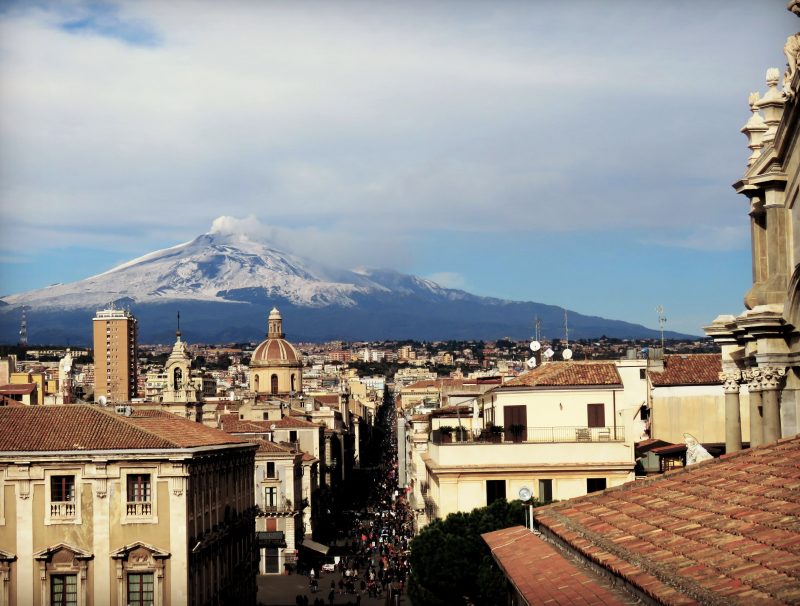 Catania in the autumn