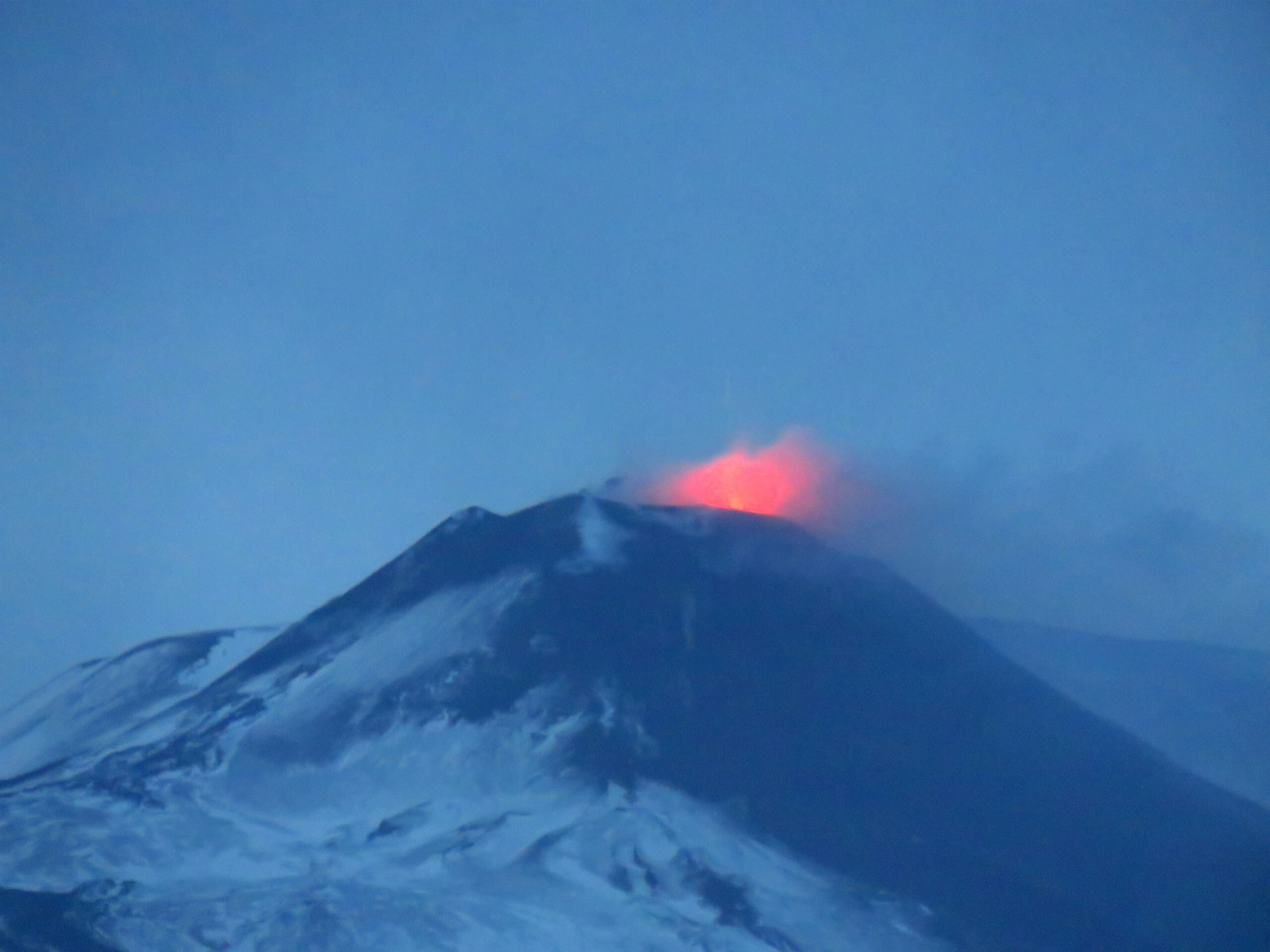 Mount Etna Not Erupting